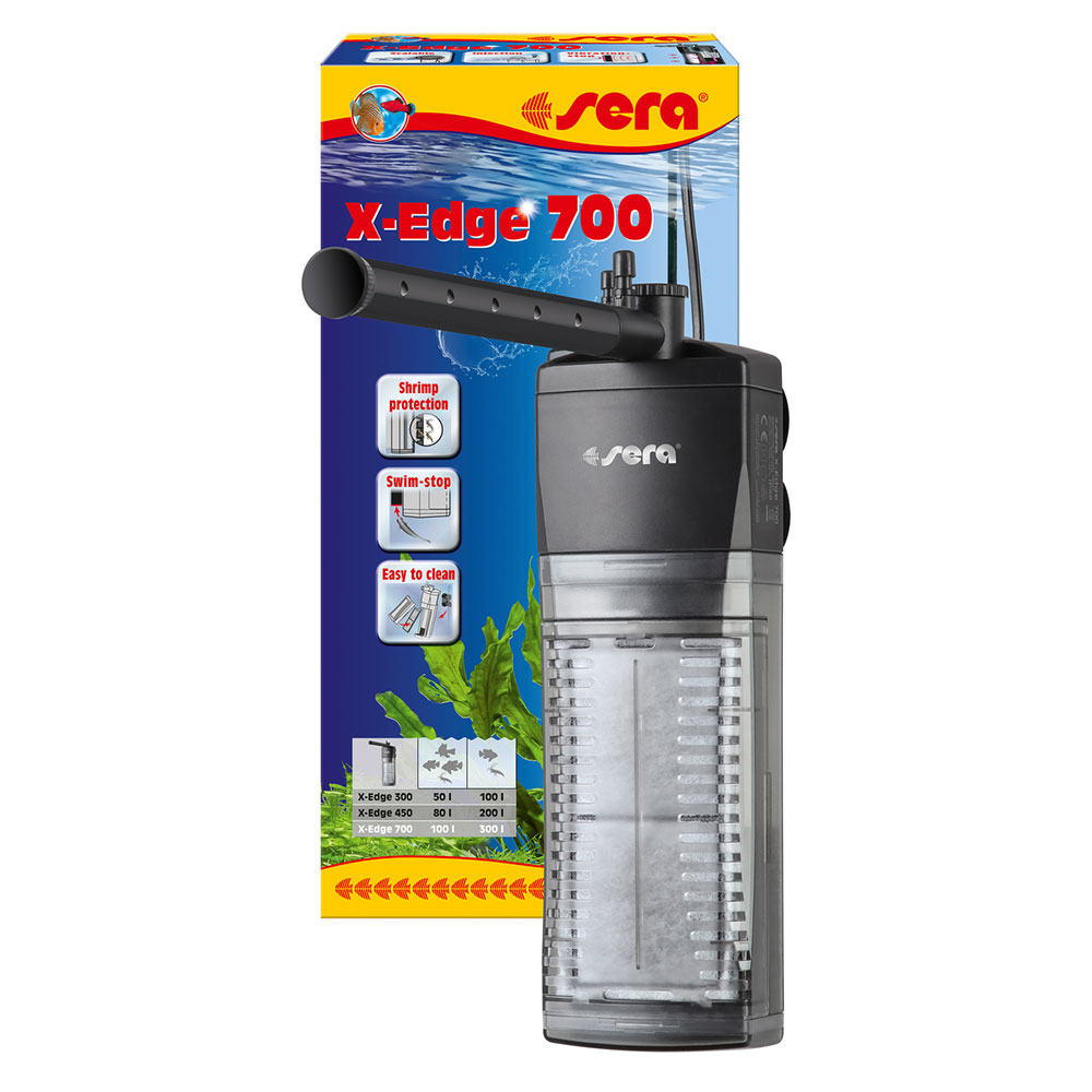 Sera X-Edge 700 Eckfilter Filtro interno angolare per 100-300 litri ...